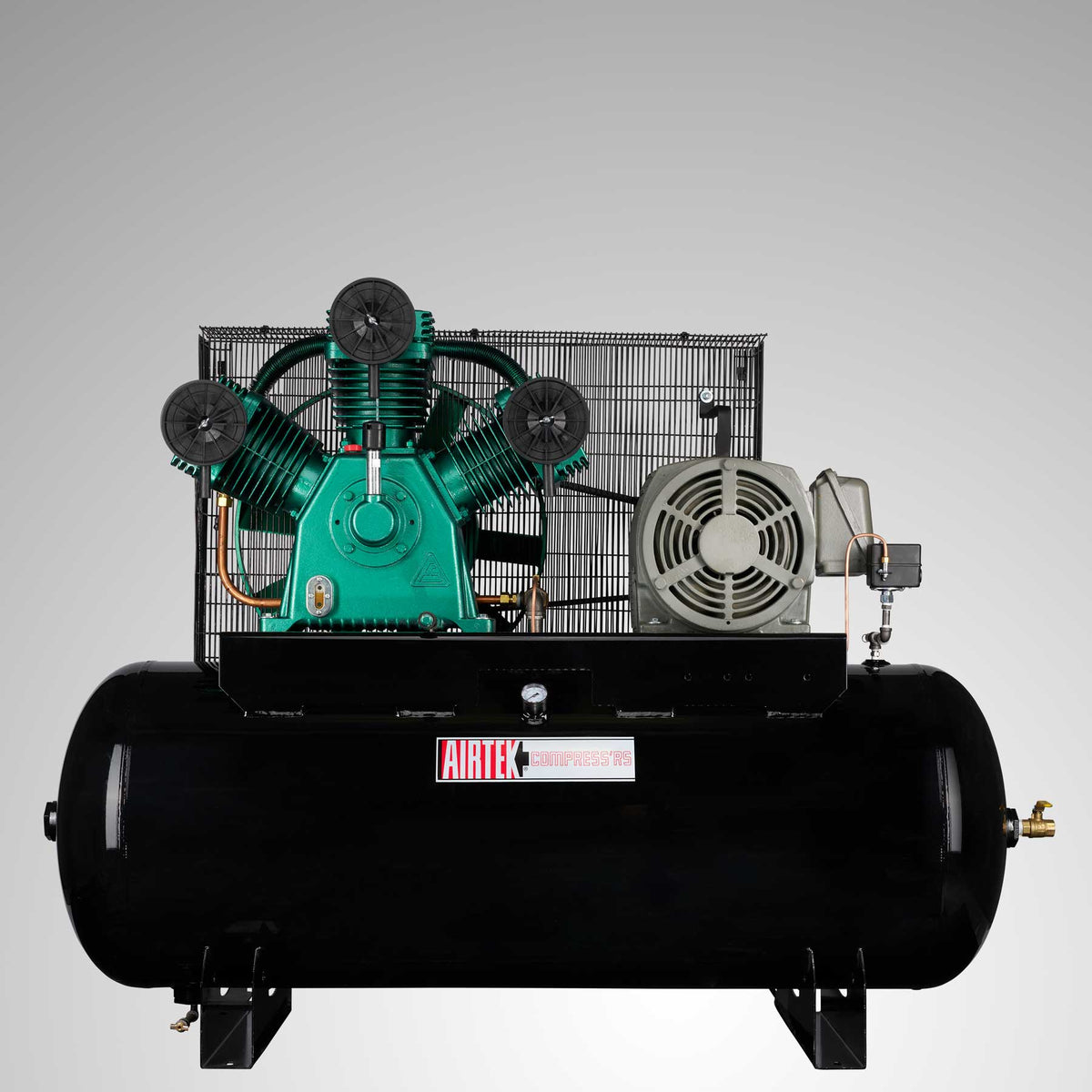 Horizontal Electric Industrial Air Compressor Series - with Magnetic S ...