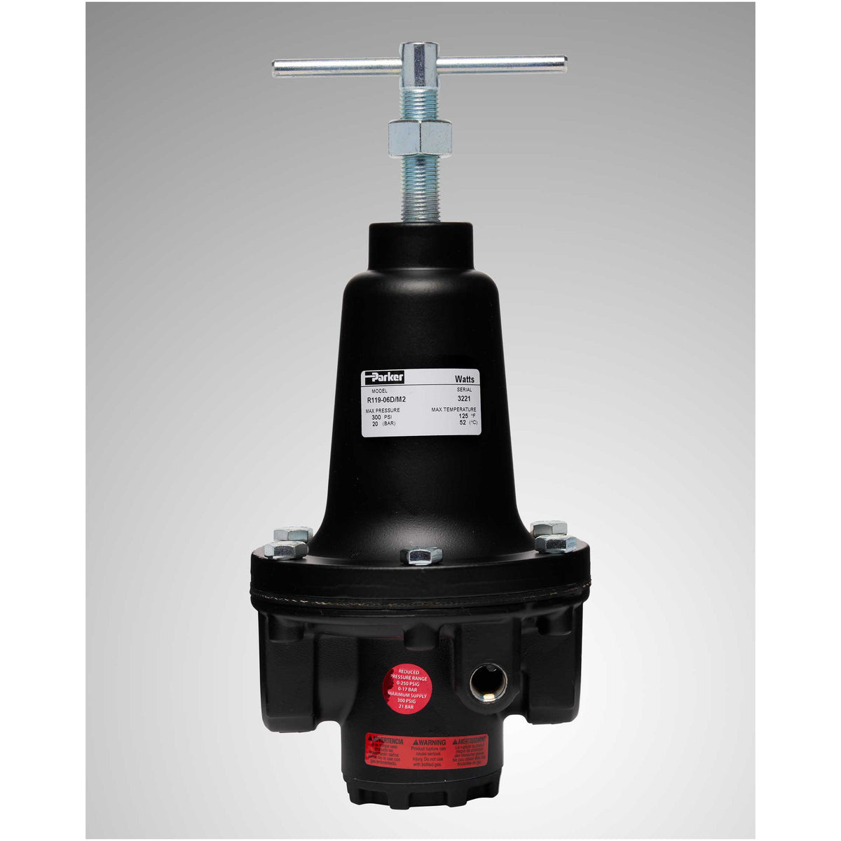 1/4"Standard Regulator 0-25 Psi – Airtek